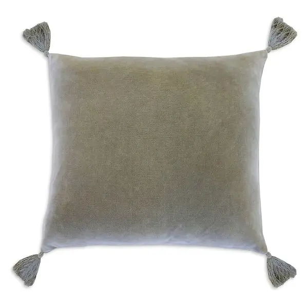 POM POM AT HOME Bianca Square Decorative Pillow - Sage
