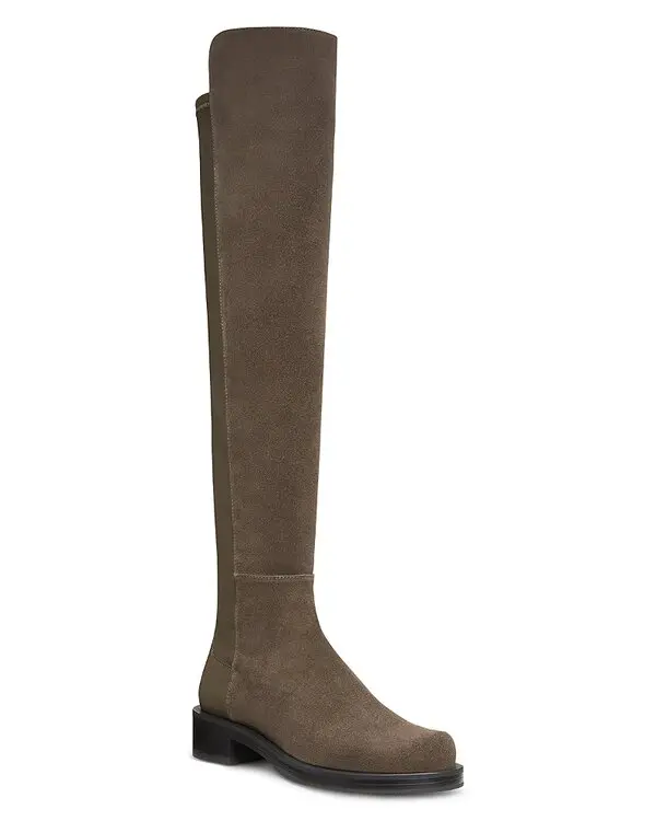 STUART WEITZMAN 5050 Bold Over-the-knee Boots - Charcoal
