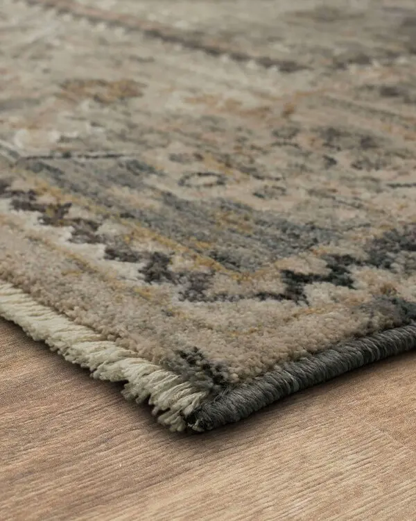 KARASTAN Echo Gamin Area Rug, 7'10 X 10'3 - Gray
