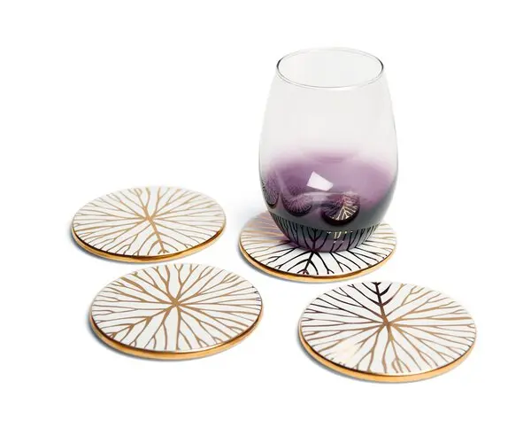 TALIANNA Ombre Stemless Glass, Set Of 4