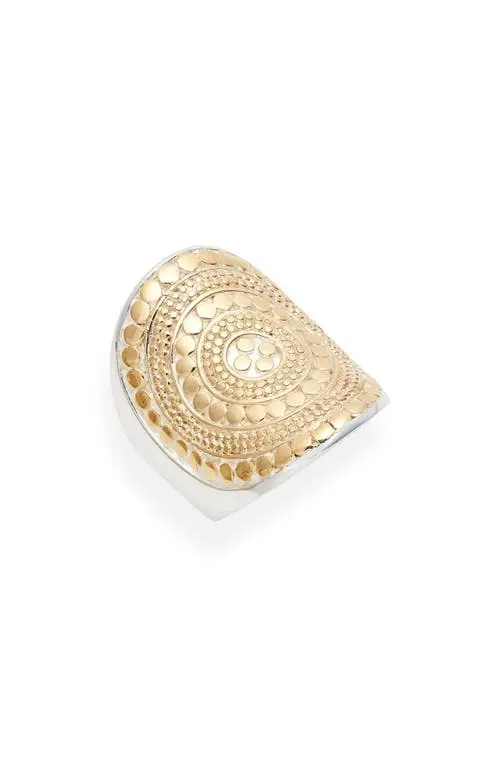 Anna Beck Classic Saddle Ring - Two Tone