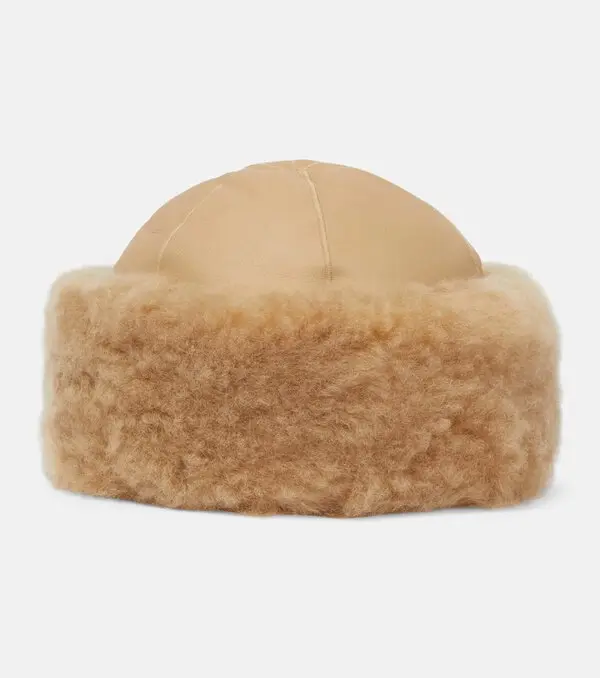 Loro Piana Colbacco Shearling And Cashmere Hat