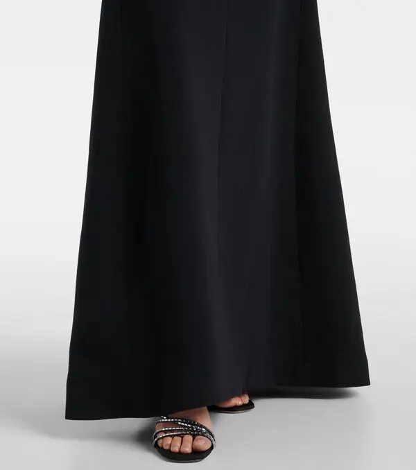 David Koma Embellished Cady Gown