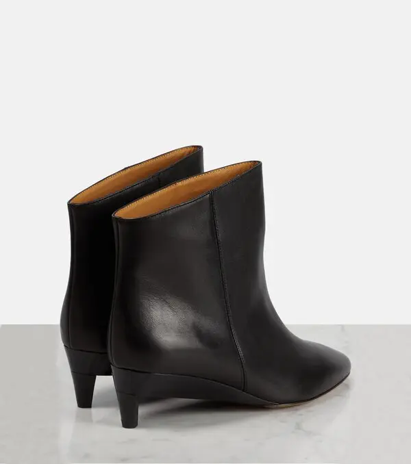 Isabel Marant Étoile Deyan Leather Ankle Boots
