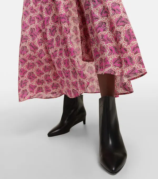 Isabel Marant Étoile Deyan Leather Ankle Boots