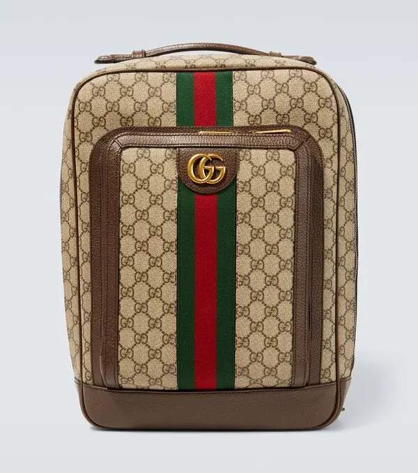 Gucci Ophidia Gg Medium Canvas Backpack