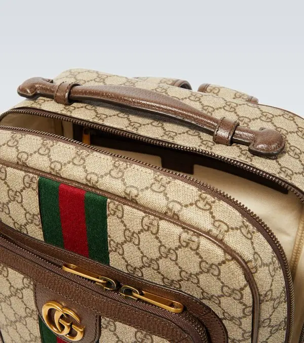 Gucci Ophidia Gg Medium Canvas Backpack