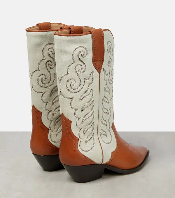 Isabel Marant Étoile Duerto Leather Boots - Brown