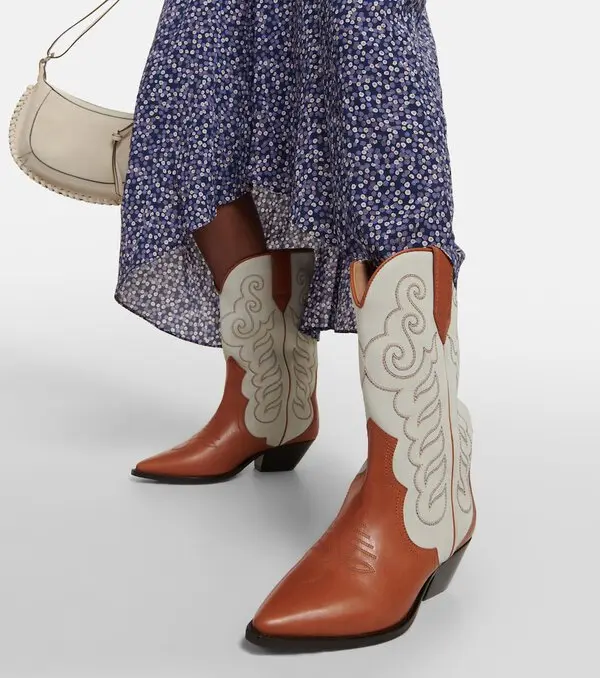 Isabel Marant Étoile Duerto Leather Boots - Brown
