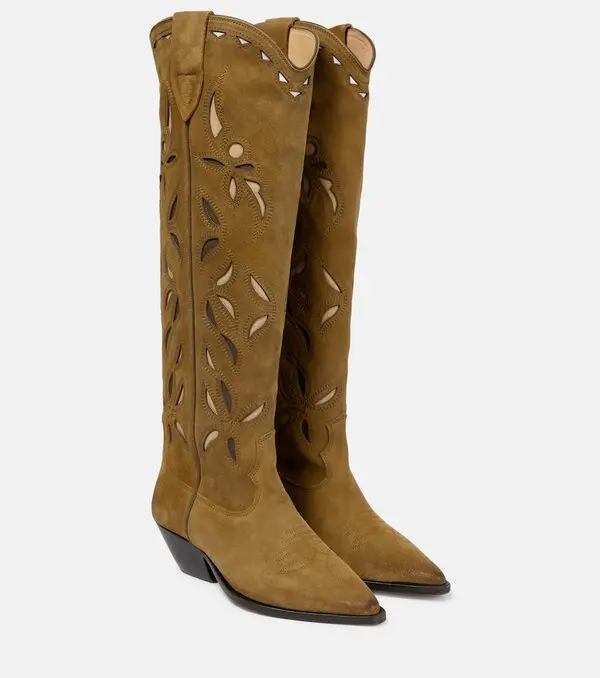 Isabel Marant Étoile Denvee Knee-high Boots - Brown
