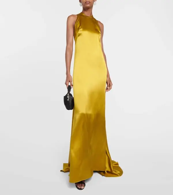 Max Mara Hoyo Silk Gown