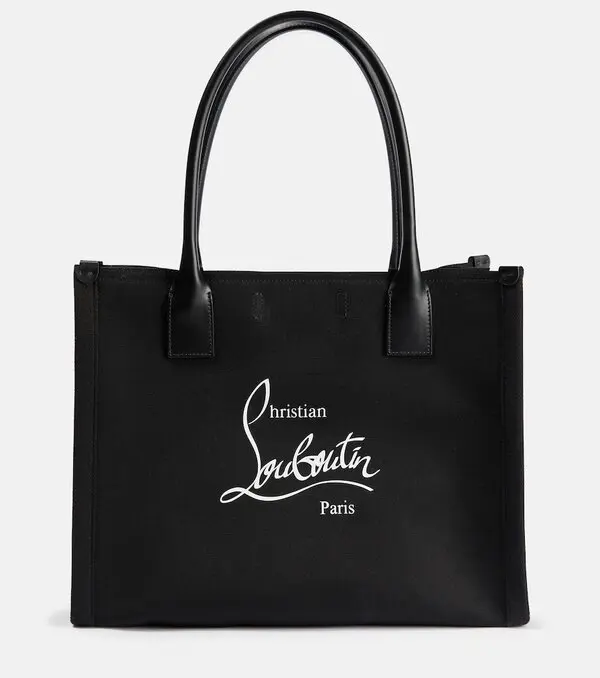 CHRISTIAN LOUBOUTIN Nastroloubi Large Tote Bag - Black