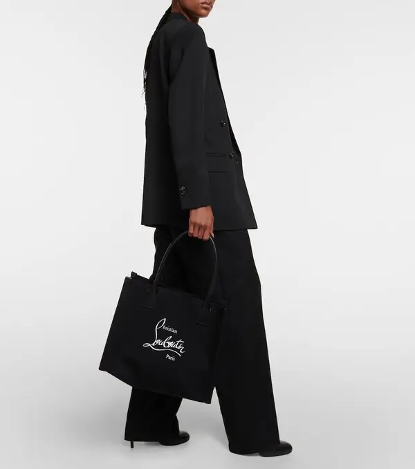 CHRISTIAN LOUBOUTIN Nastroloubi Large Tote Bag - Black