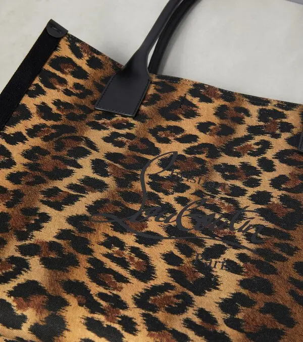 CHRISTIAN LOUBOUTIN Nastroloubi Large Tote Bag - Neutrals