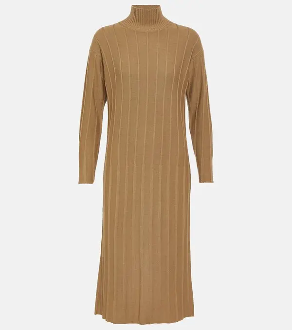 Max Mara Arezzo Wool Midi Dress