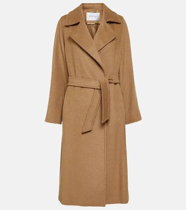 Max Mara Manuela Camel Hair Coat - Brown