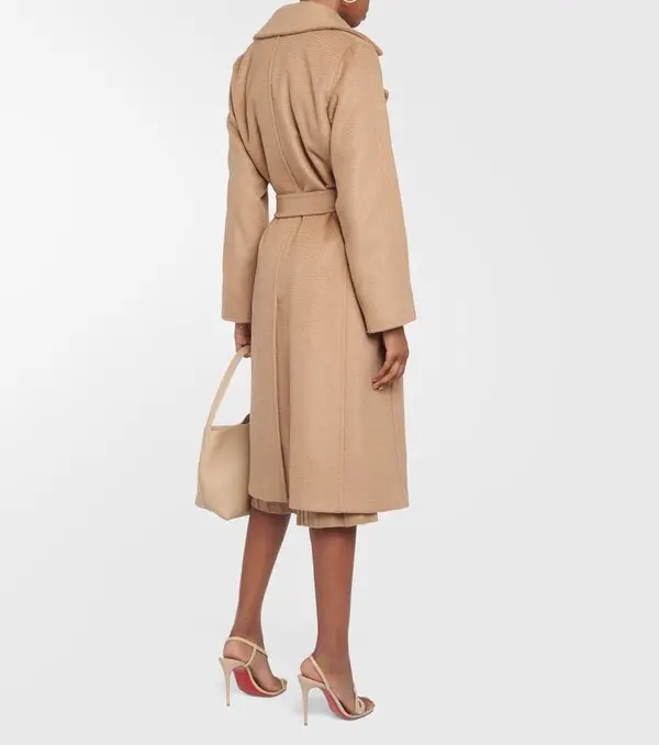 Max Mara Manuela Camel Hair Coat - Brown