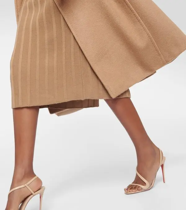 Max Mara Manuela Camel Hair Coat - Brown