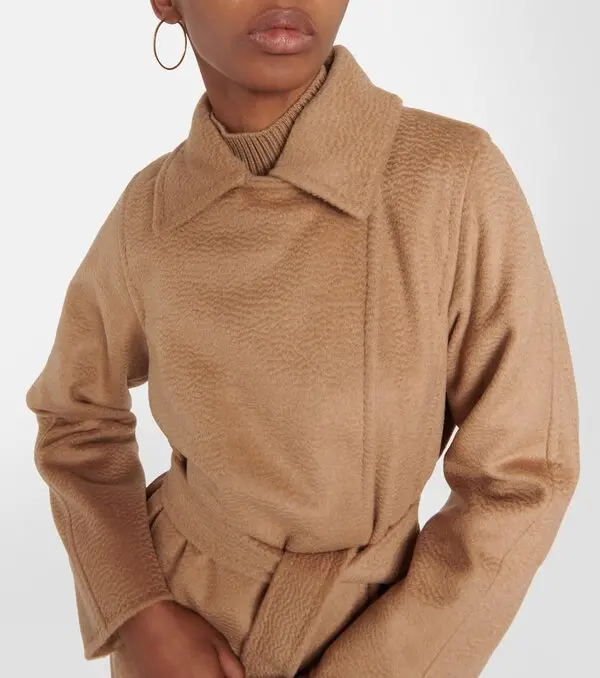 Max Mara Manuela Camel Hair Coat - Brown