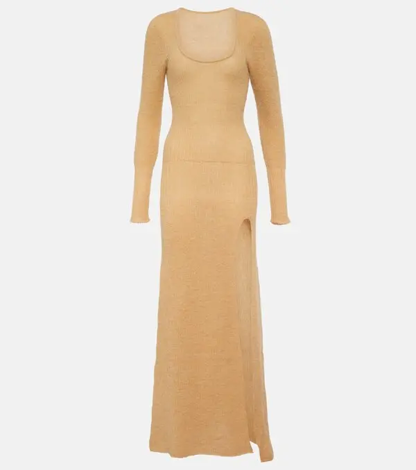 Jacquemus La Robe Dao Maxi Dress - Beige