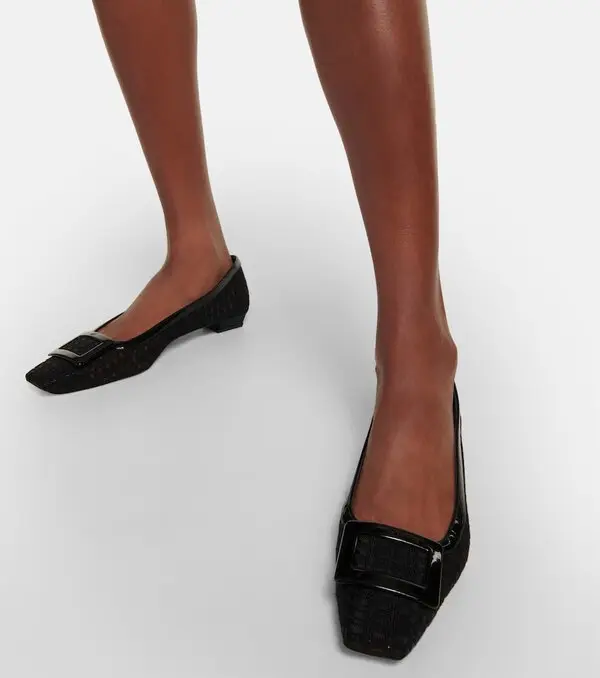ROGER VIVIER Belle Vivier Ballet Flats