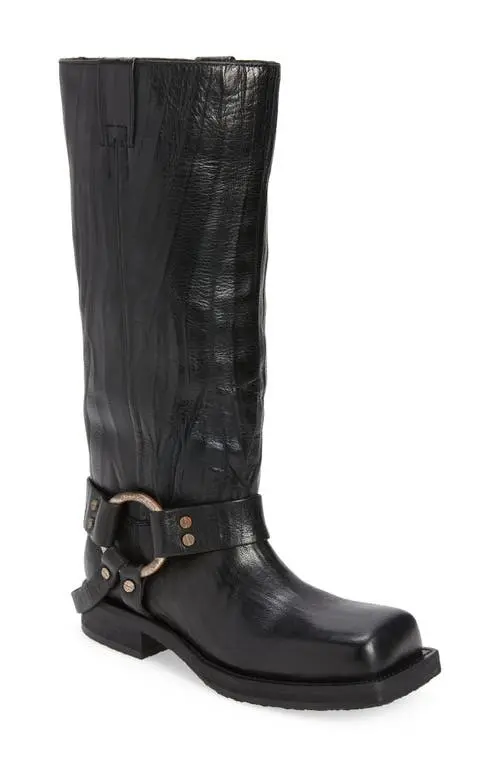 Acne Studios Balius Harness Engineer Boot - Anthracite
