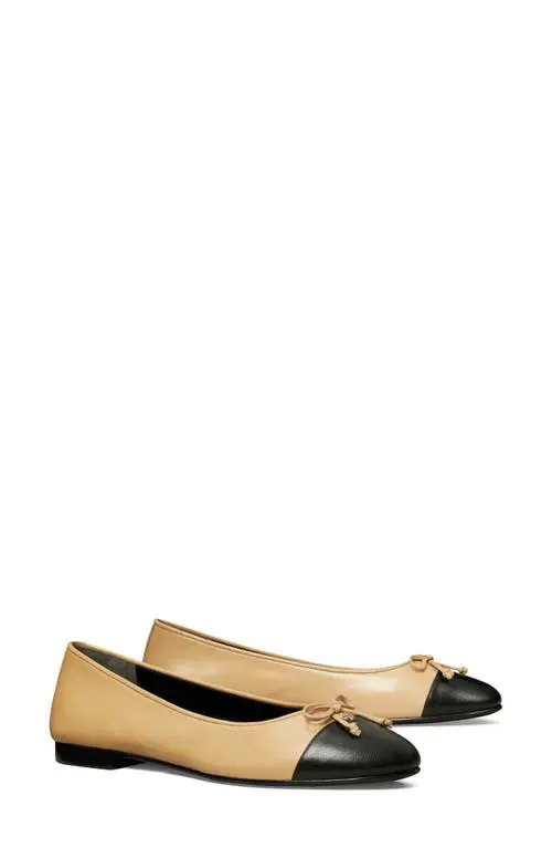 Tory Burch - Tory Burch Cap-Toe Ballerina Flat