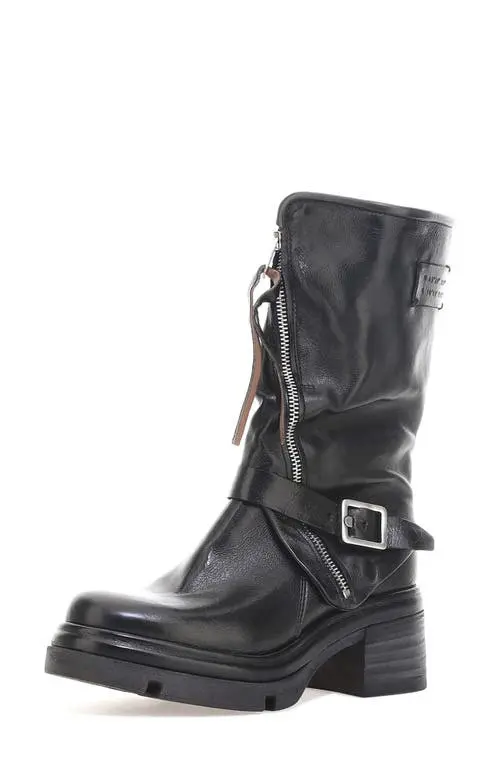 A.S.98 Emory Lug Sole Boots - Black