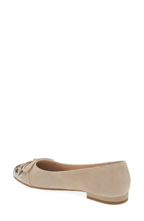 Pelle Moda Saida Ballet Flat - Mushroom