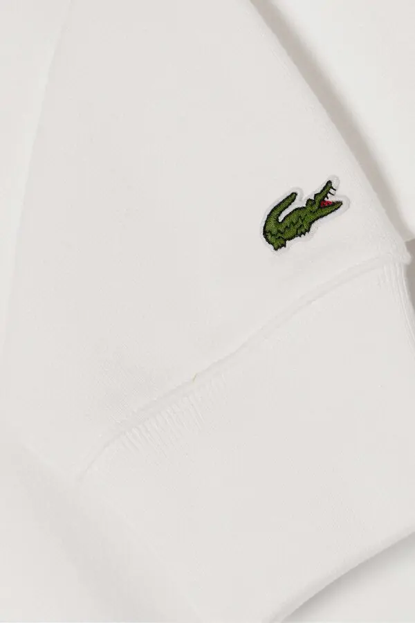 SPORTY & RICH Lacoste Printed Cotton-jersey Sweatshirt