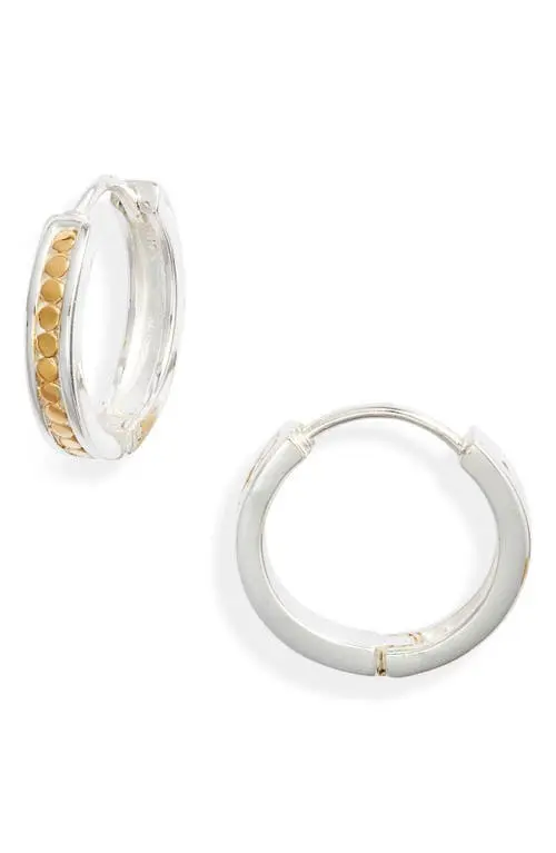 Anna Beck Small Classic Hoop Earrings - Two Tone