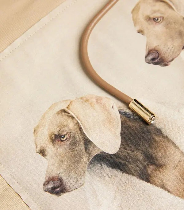 Max Mara Wegman Dog Hoodie In Beige - 20% Off | Editorialist