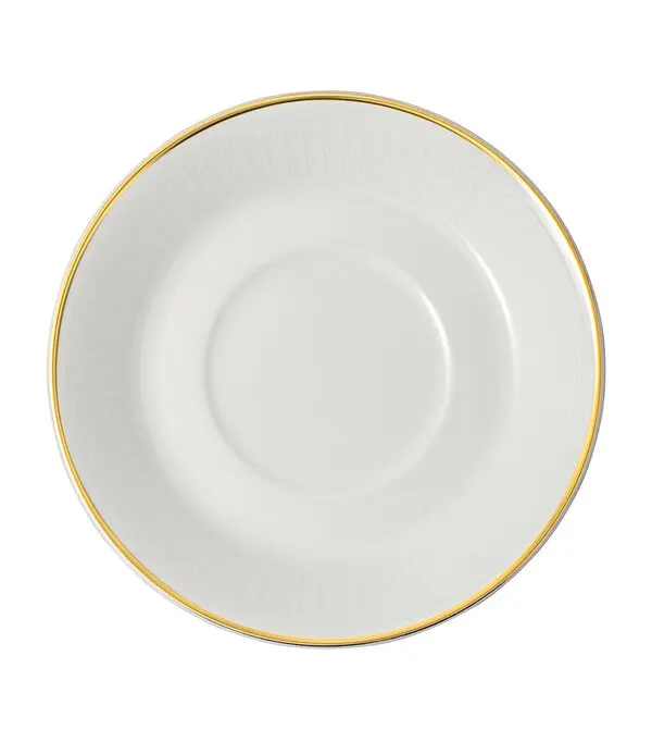 VILLEROY & BOCH Bone Porcelain Chã¢teau Septfontaines Espresso Saucer - White