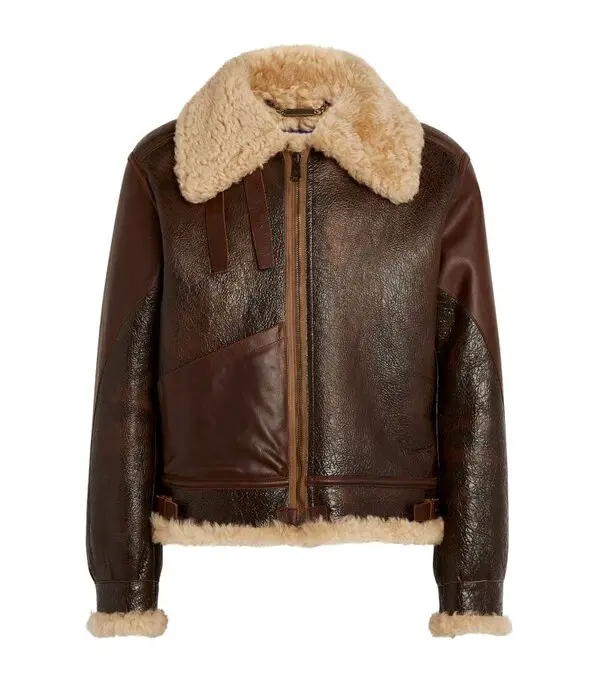 Ralph Lauren Shearling Aviator Jacket