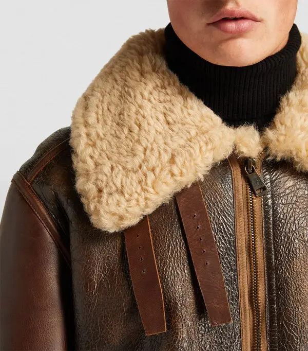 Ralph Lauren Shearling Aviator Jacket