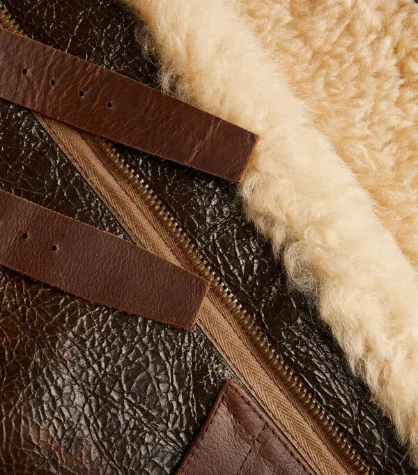 Ralph Lauren Shearling Aviator Jacket