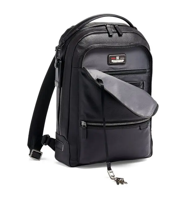 Tumi Leather Harrison Travel Backpack