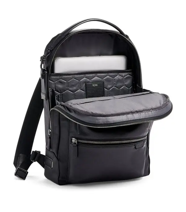 Tumi Leather Harrison Travel Backpack