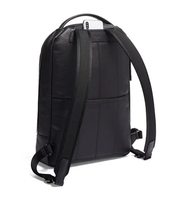 Tumi Leather Harrison Travel Backpack