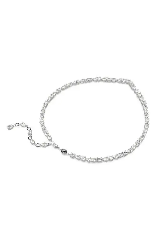SWAROVSKI Mesmera Crystal Necklace - Silver
