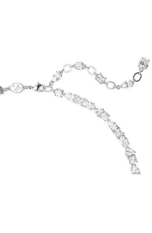 SWAROVSKI Mesmera Crystal Necklace - Silver