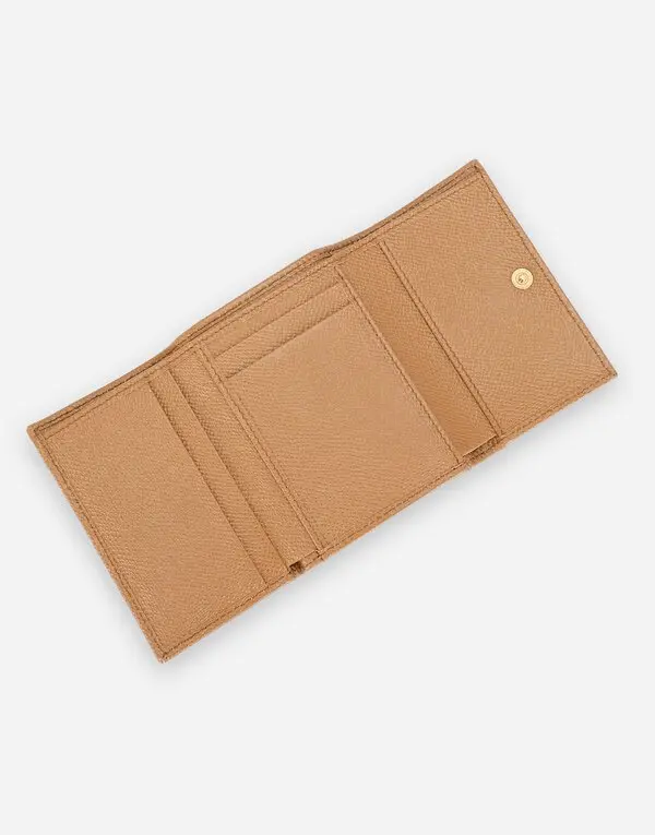 Dolce & Gabbana French Flap Wallet With Tag - Brown
