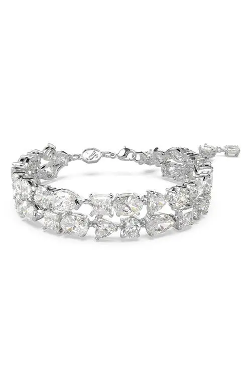 SWAROVSKI Mesmera Crystal Bracelet - Silver