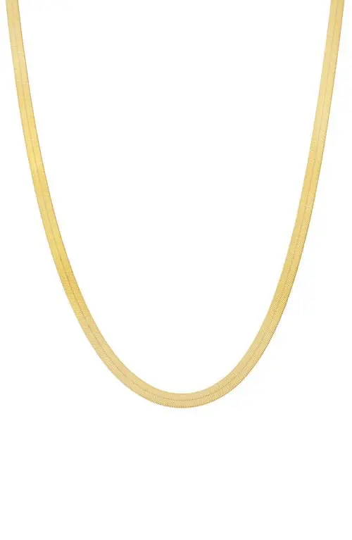 Bony Levy 14k Gold Herringbone Chain Necklace - 14k Yellow Gold