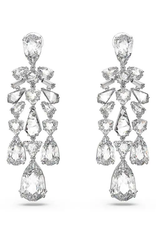 SWAROVSKI Mesmera Crystal Chandelier Clip-on Earrings