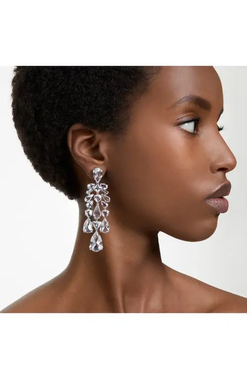 SWAROVSKI Mesmera Crystal Chandelier Clip-on Earrings