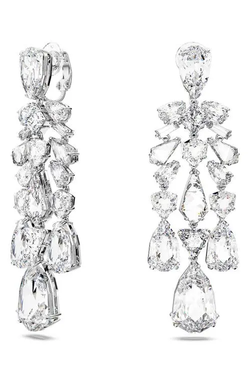 SWAROVSKI Mesmera Crystal Chandelier Clip-on Earrings