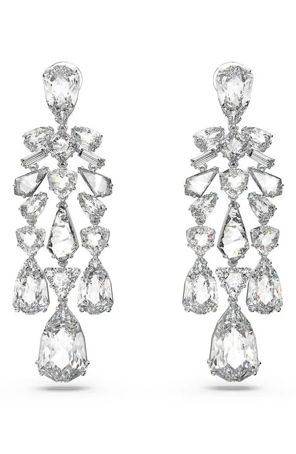 SWAROVSKI Mesmera Crystal Chandelier Clip-on Earrings