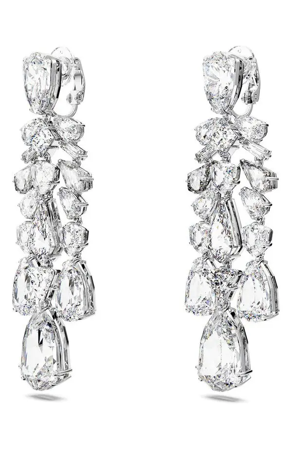 SWAROVSKI Mesmera Crystal Chandelier Clip-on Earrings