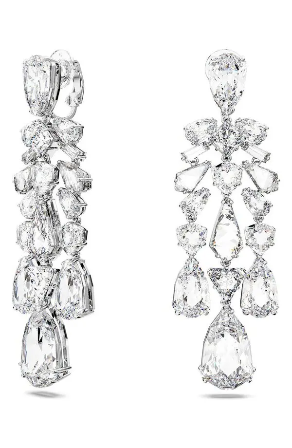 SWAROVSKI Mesmera Crystal Chandelier Clip-on Earrings